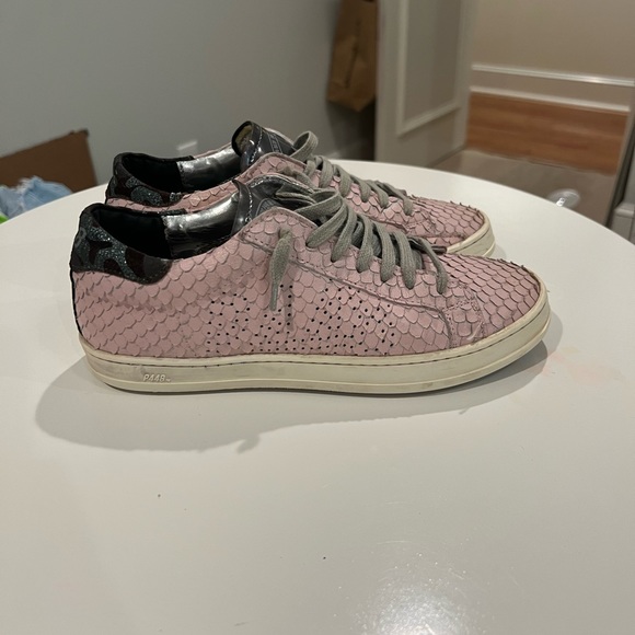 P448 | Shoes | P448 Pink Low Top Sneakers | Poshmark